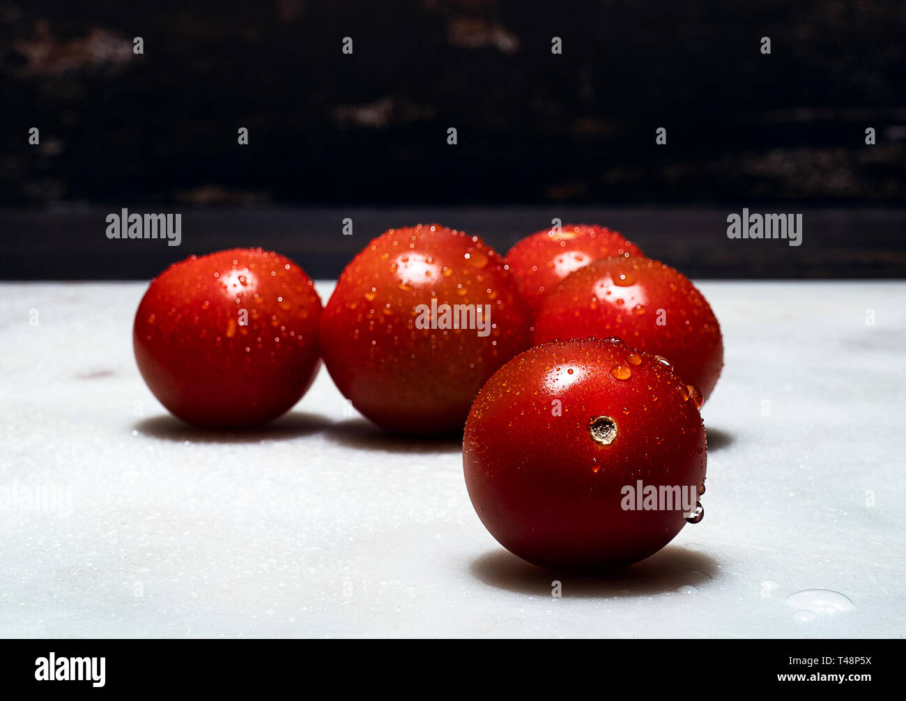 Ingredient photography above marble hi-res stock photography and images ...