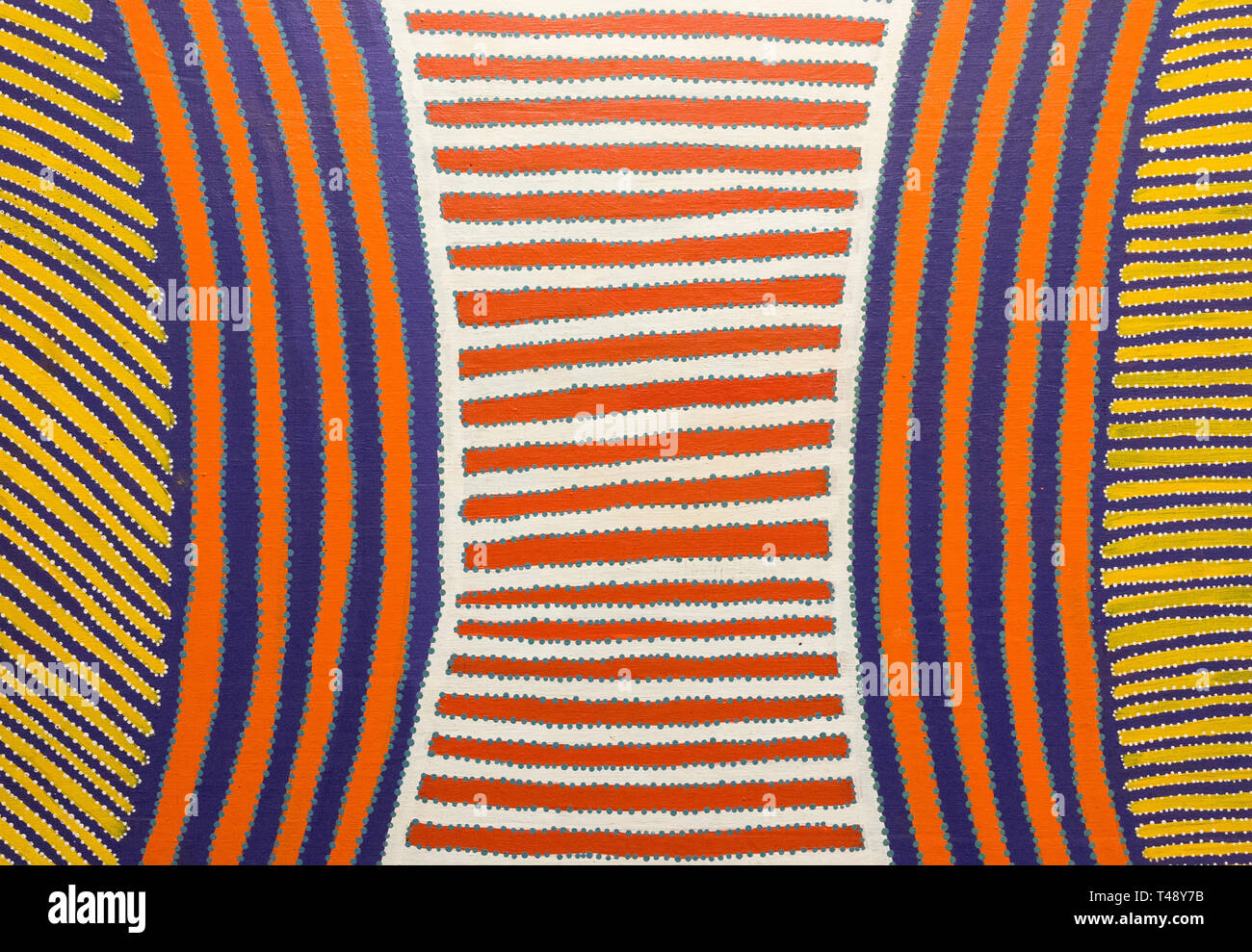 Abstract geometric pattern. Dark and deep moody colors Stock Photo - Alamy