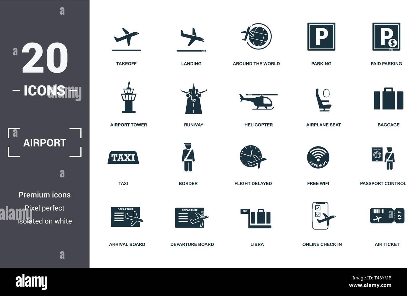 Pre flight check Stock Vector Images - Alamy