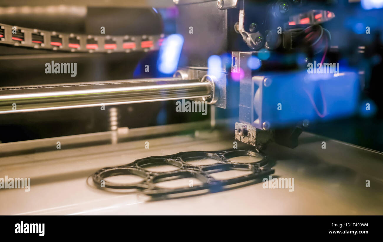 Three dimensional printing machine prints hi-res stock photography and ...