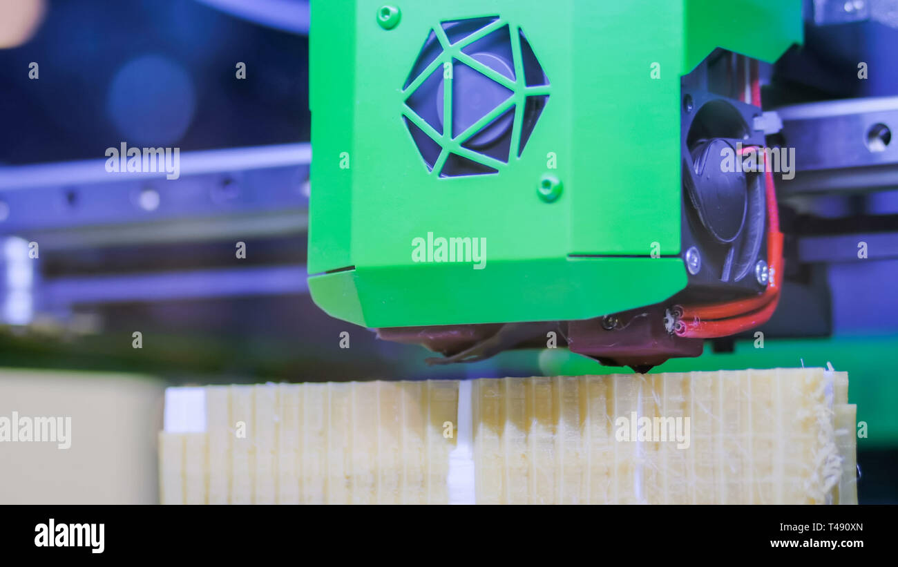 3D printer during work Stock Photo - Alamy