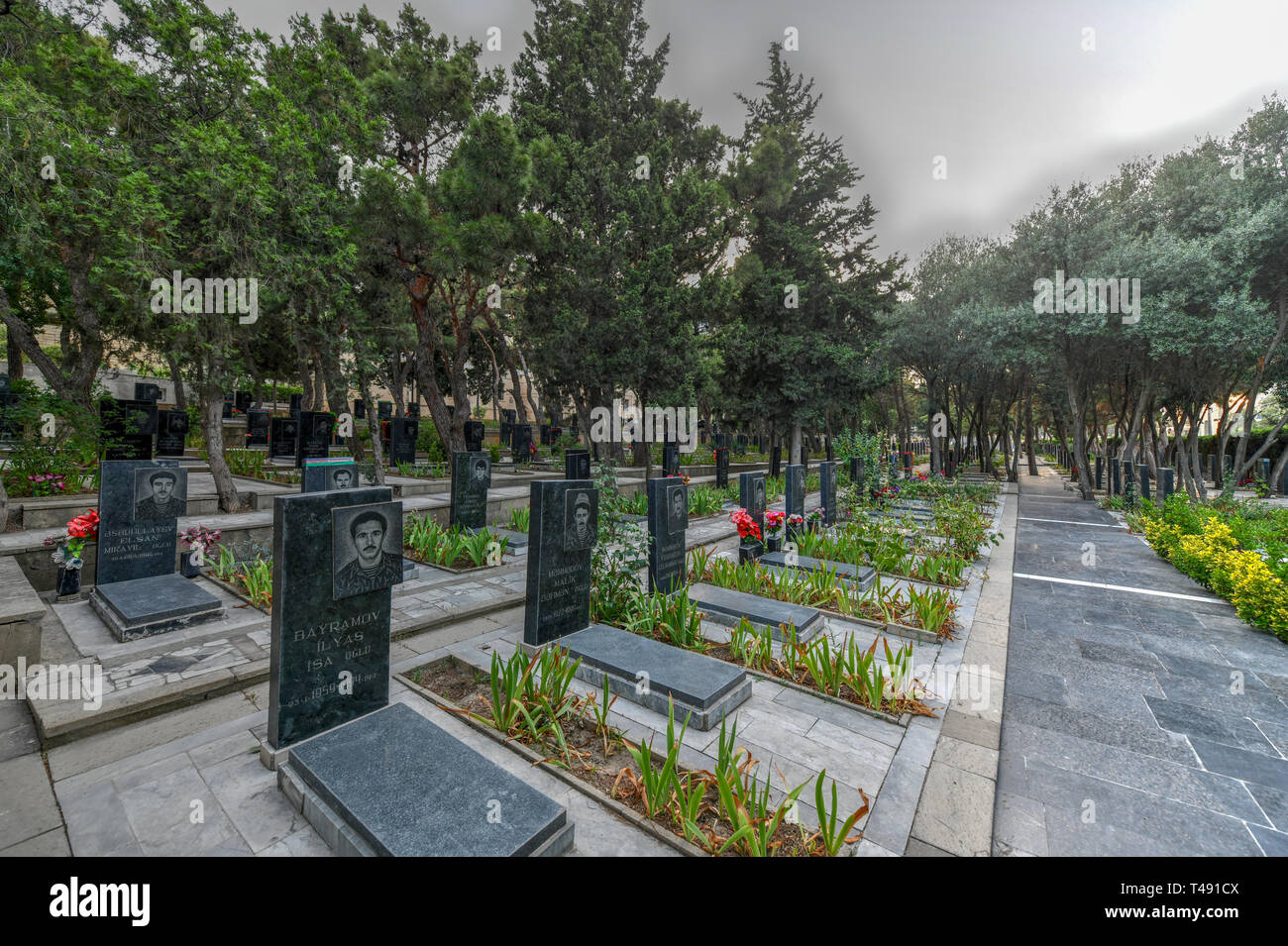 Memory lane cemetery hi-res stock photography and images - Alamy