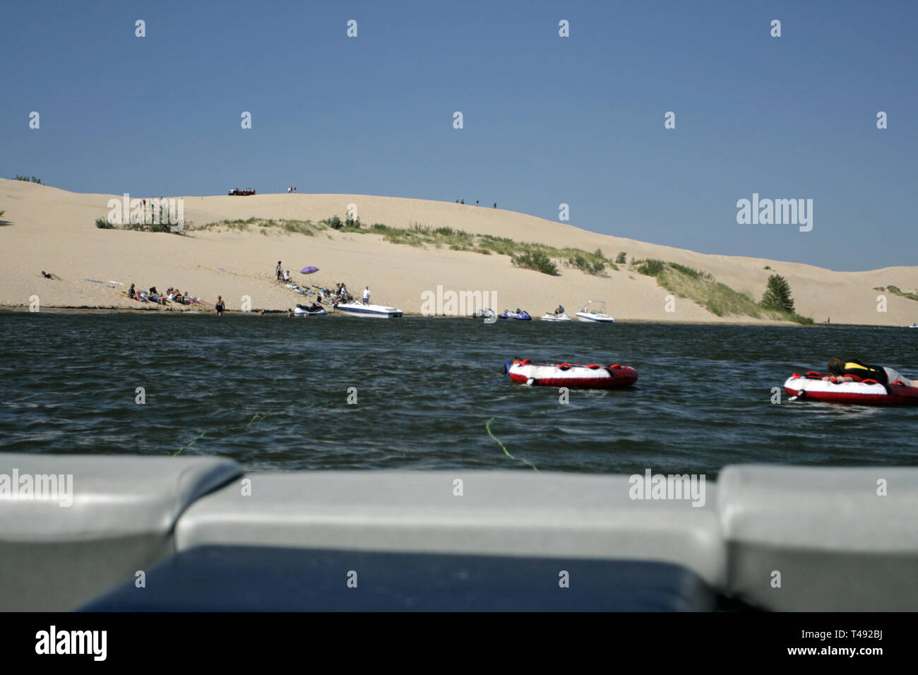 Silver Lake State Park, Michigan Stock Photo - Alamy
