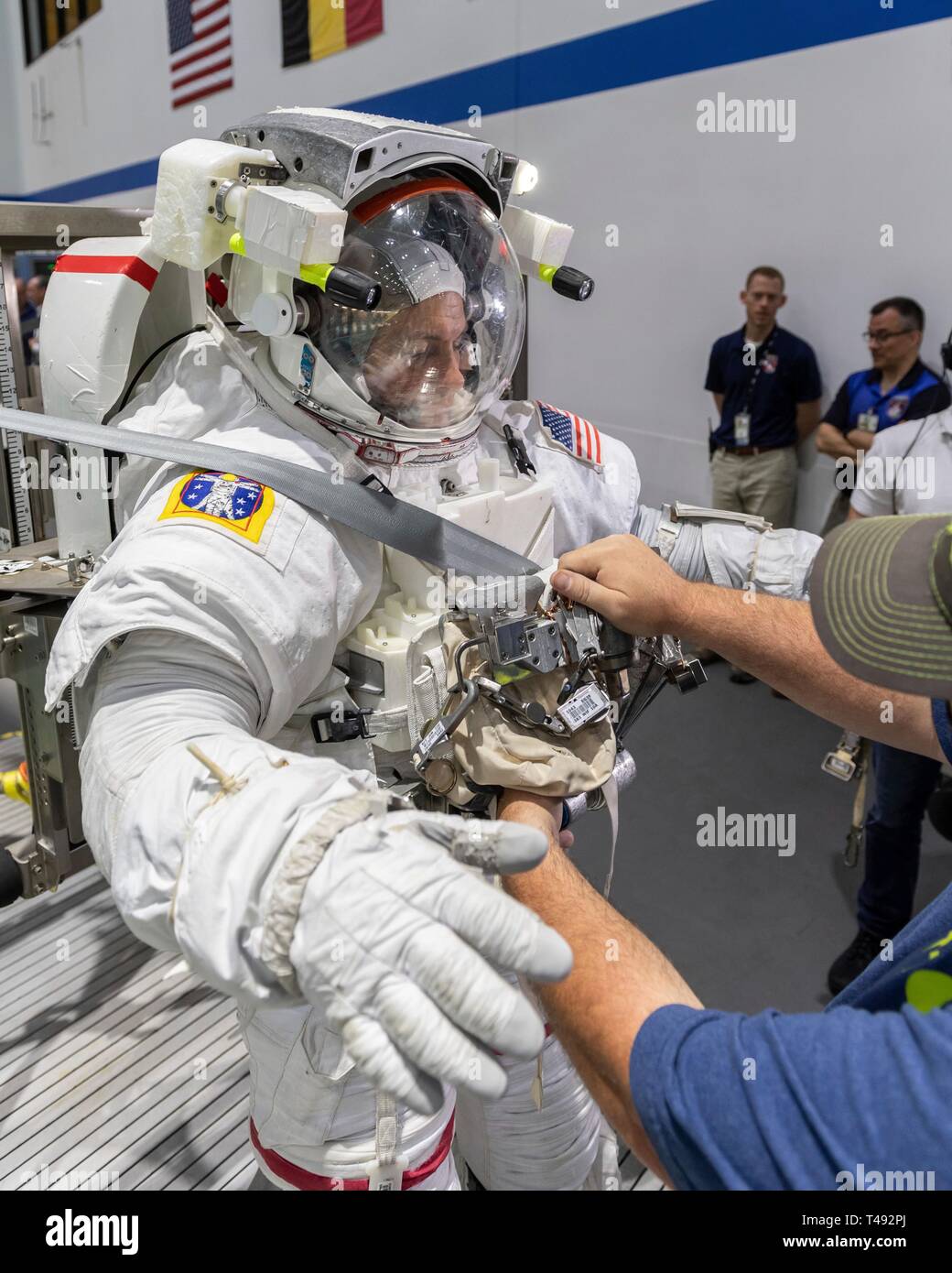 Spacewalk simulation hi-res stock photography and images - Alamy