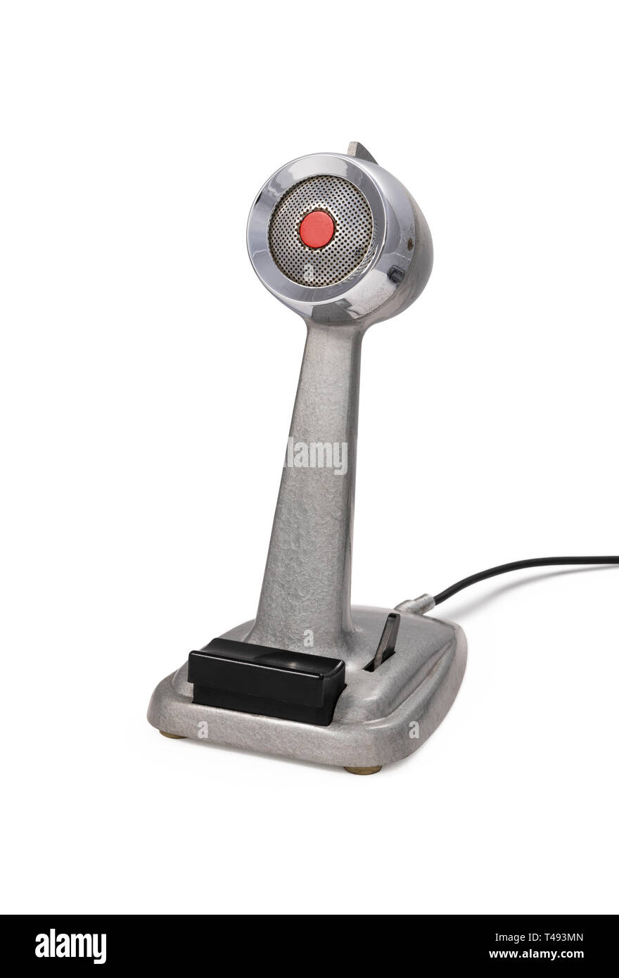 Turner 256 vintage desktop ham microphone Stock Photo - Alamy