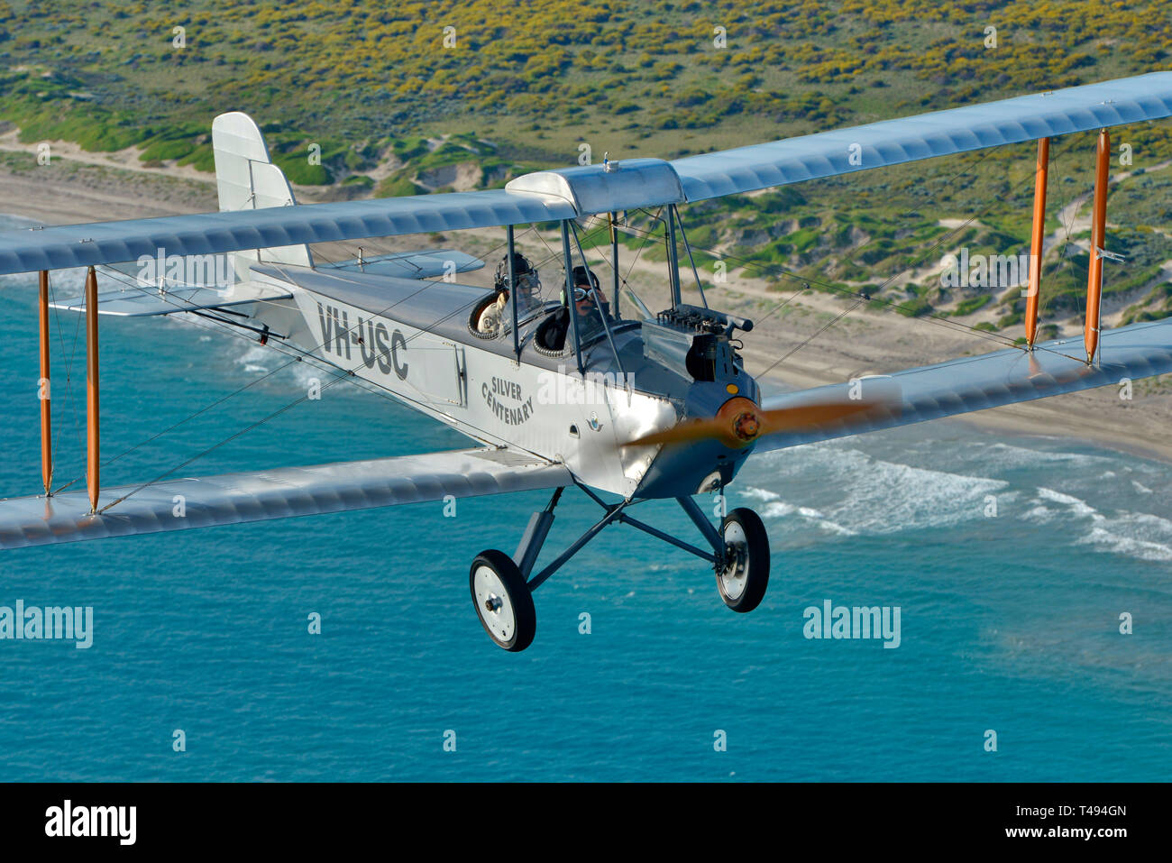 The one and only Silver Centenary biplane, from Western Australia ...