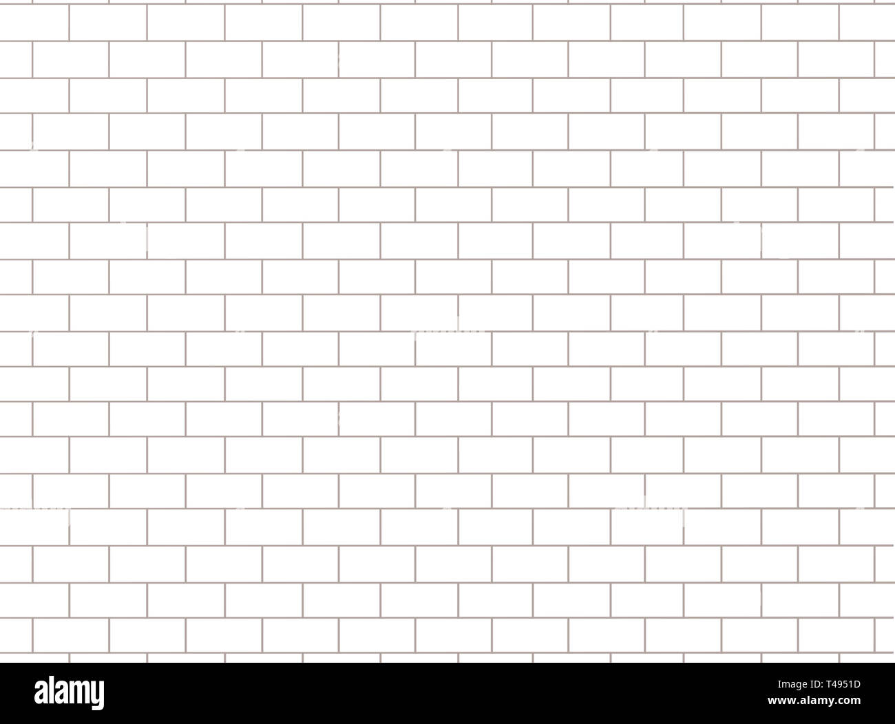 Brick wall pattern. White and gray surface background. Blocks and ...