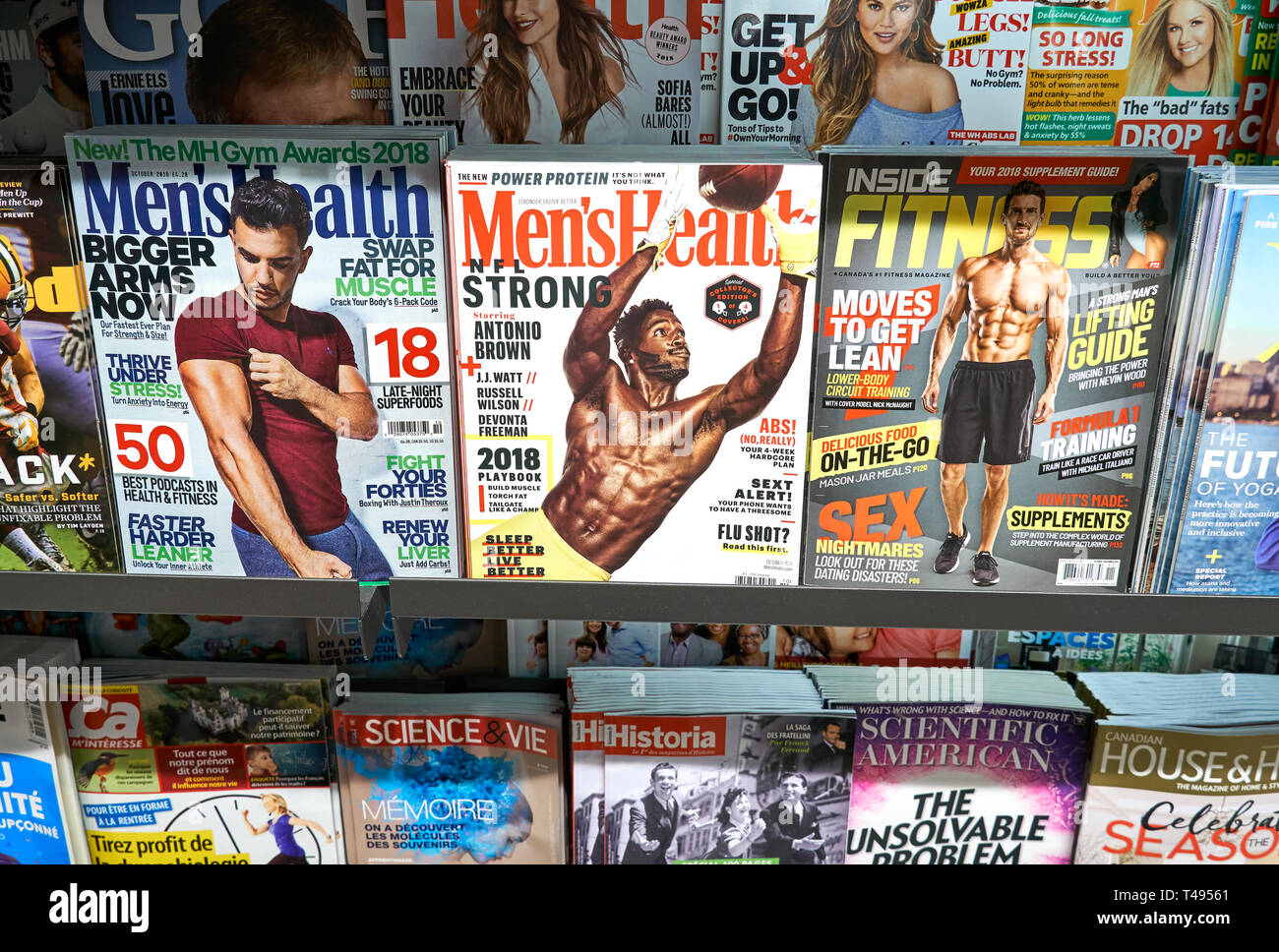 Mens magazine cover hi-res stock photography and images - Alamy