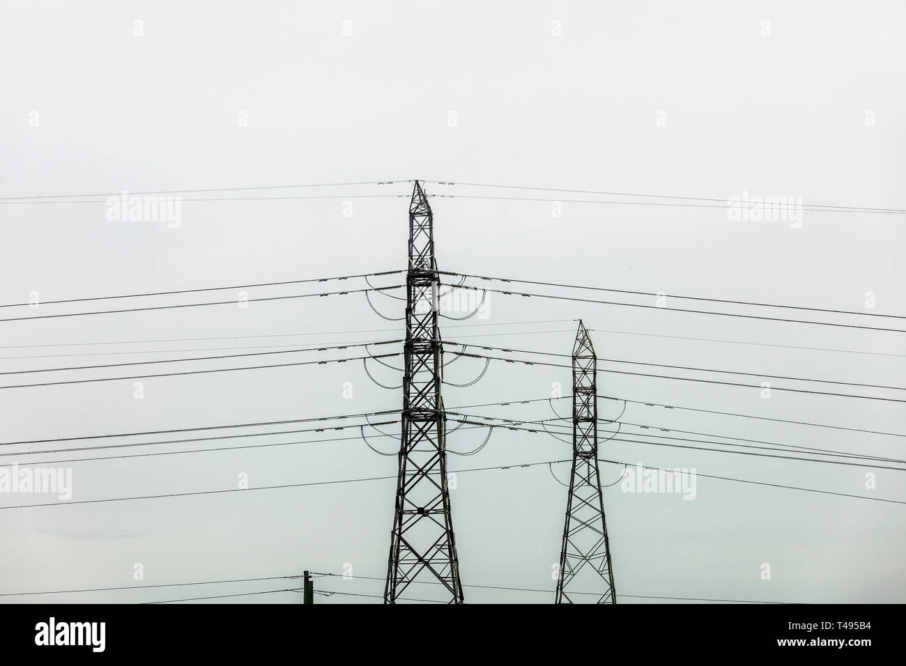 Strung cables hi-res stock photography and images - Alamy