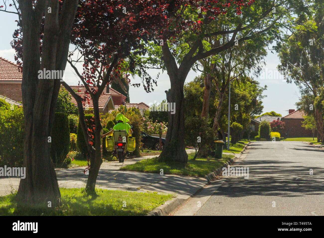 Australian postal worker hi-res stock photography and images - Alamy