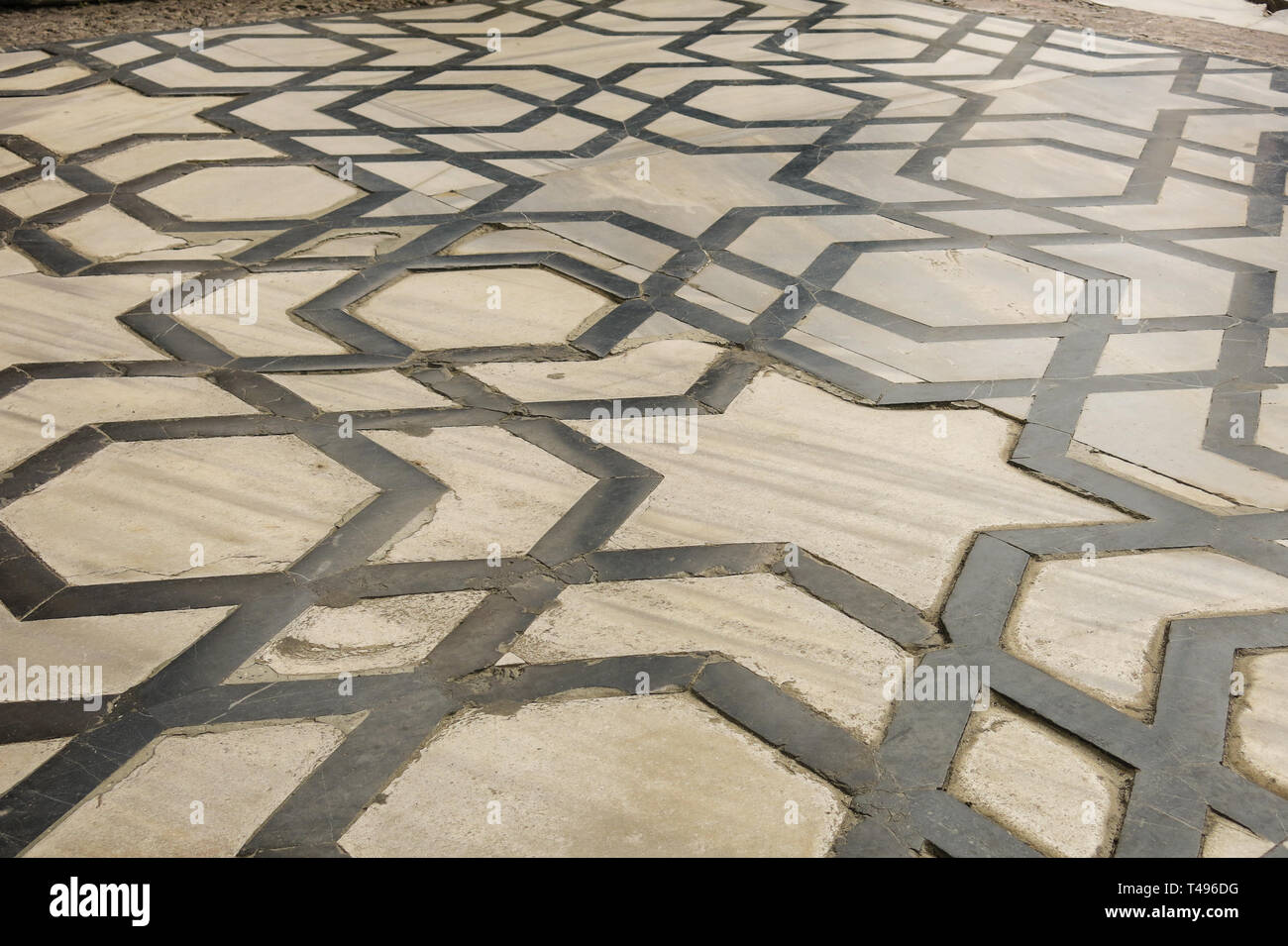 Floor of the Blue Mosque in Sultanahmet in Istanbul, Turkey. More than ...