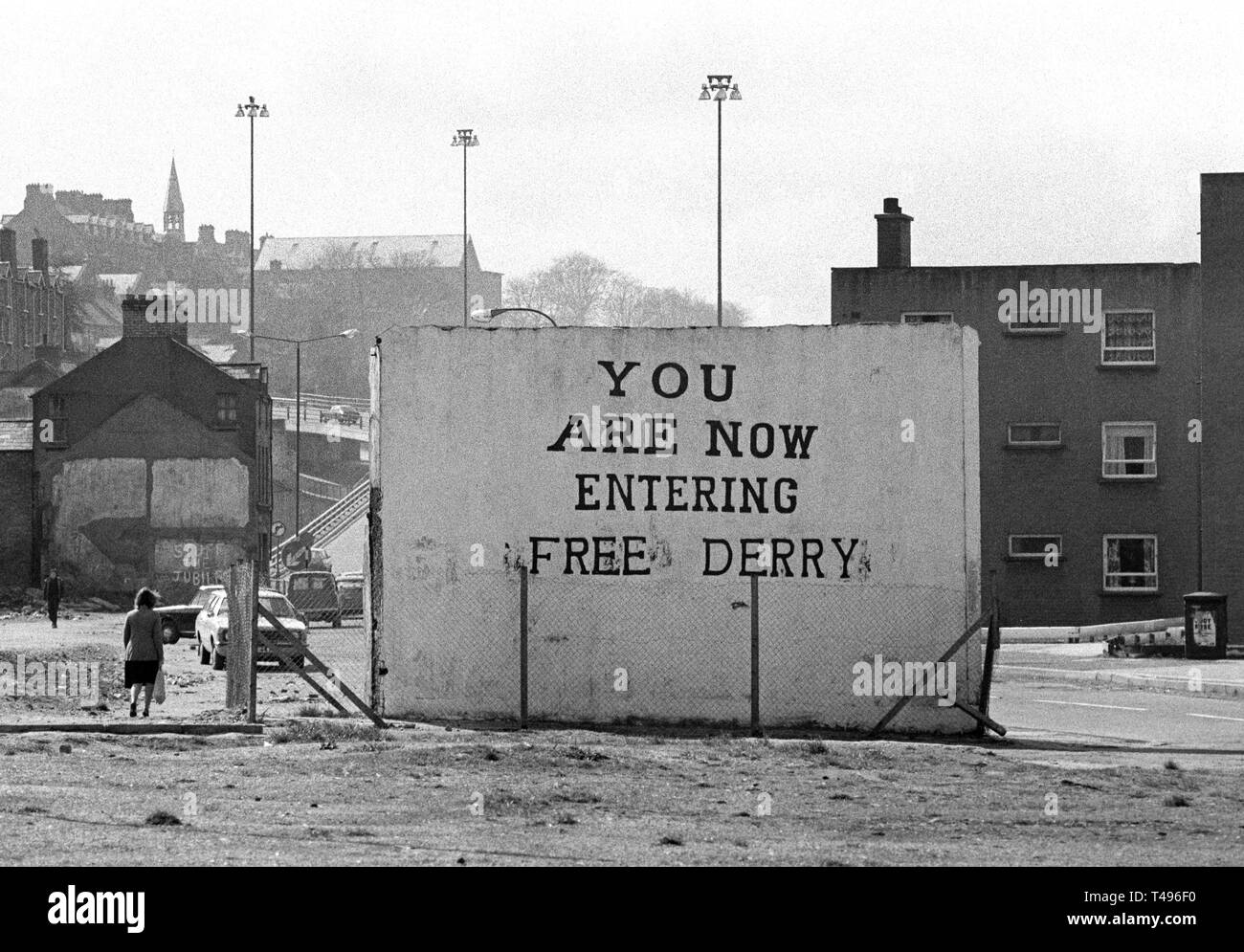 Free derry black and white hi-res stock photography and images - Alamy