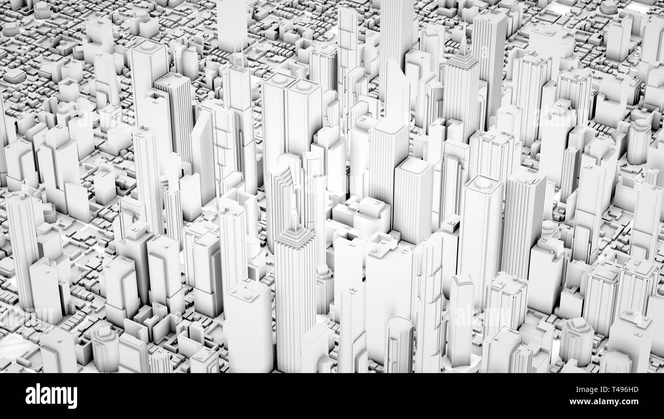 3d Render City Model Stock Photos & 3d Render City Model Stock Images ...