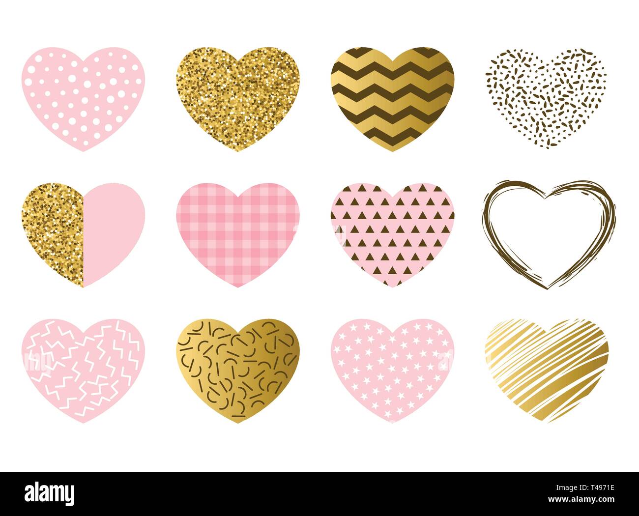 Different hearts hi-res stock photography and images - Alamy
