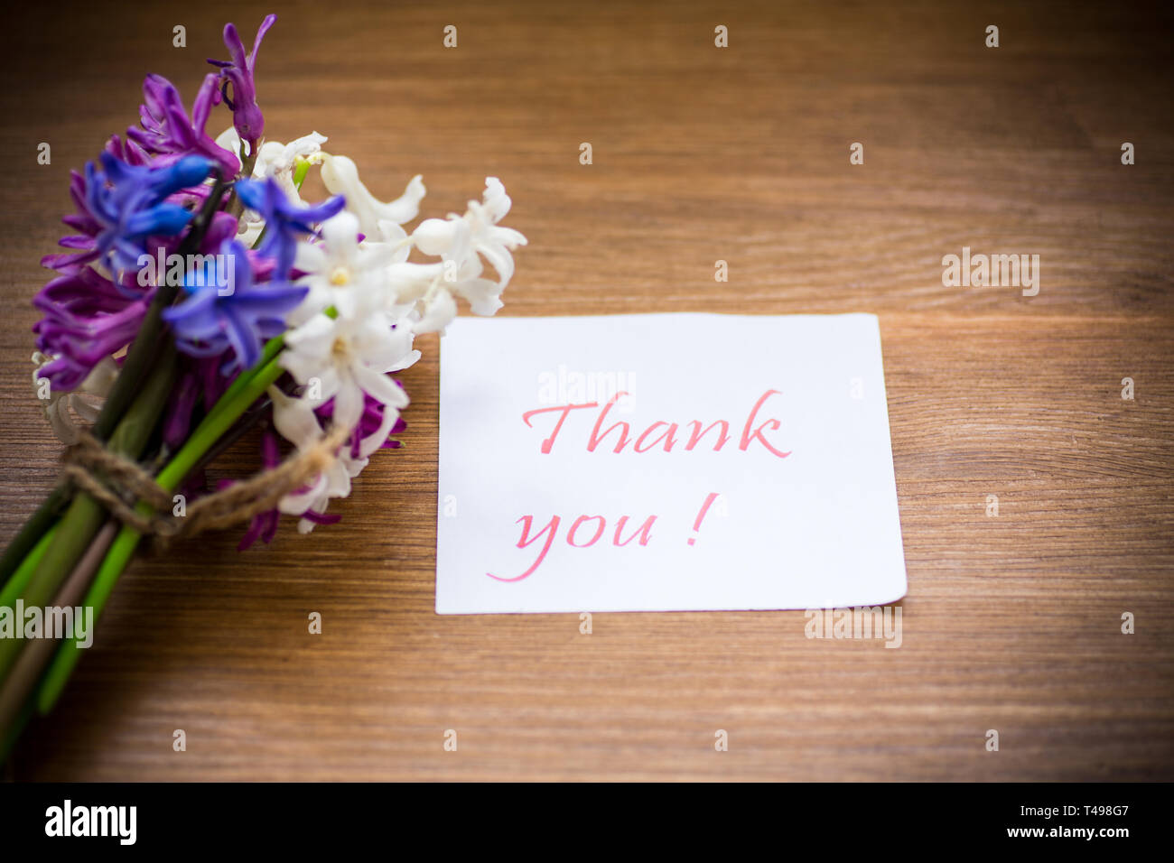 Beautiful thank you card hi-res stock photography and images - Alamy