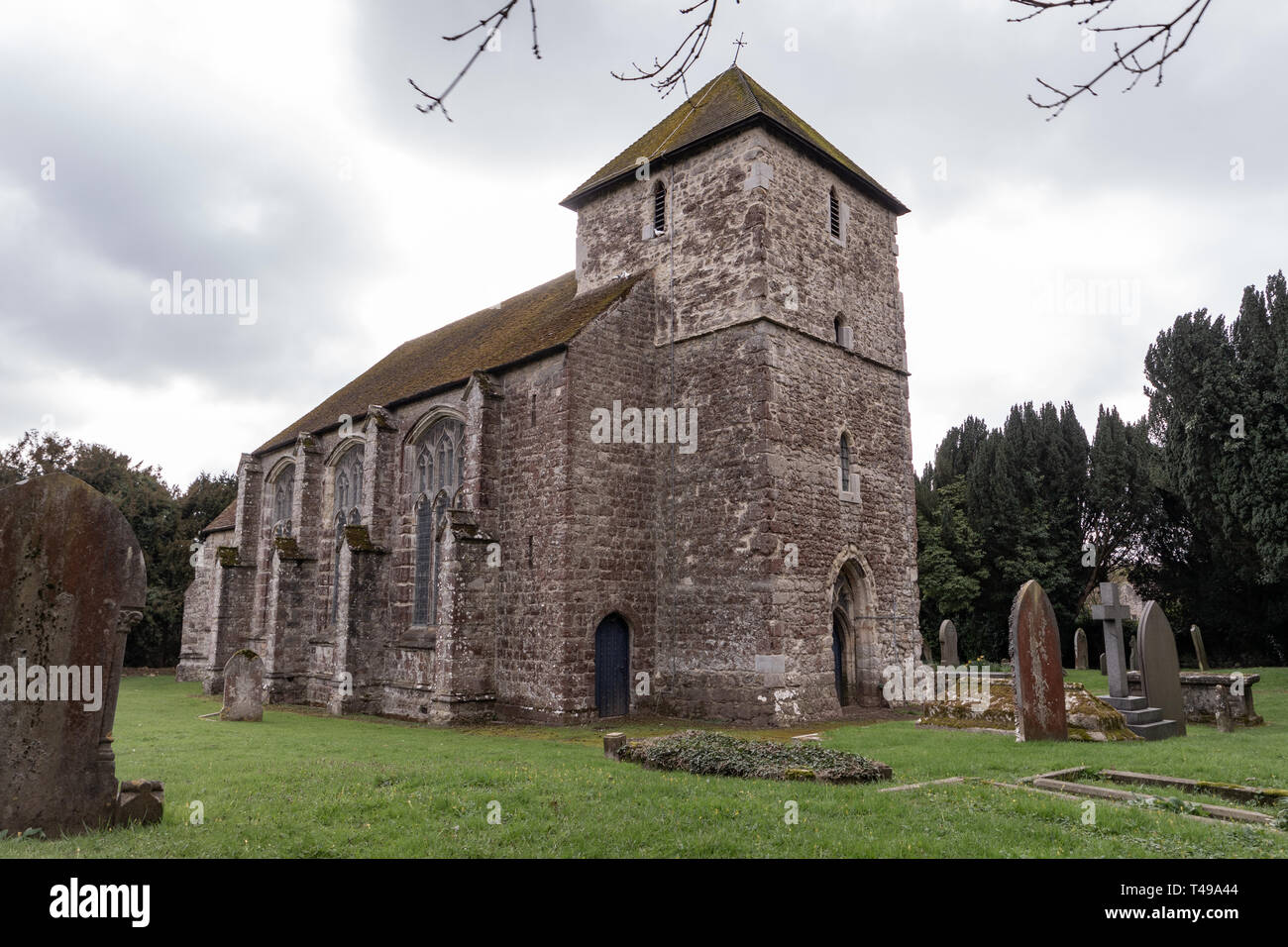 St Mary the Virgin Church, Nettlestead Stock Photo - Alamy