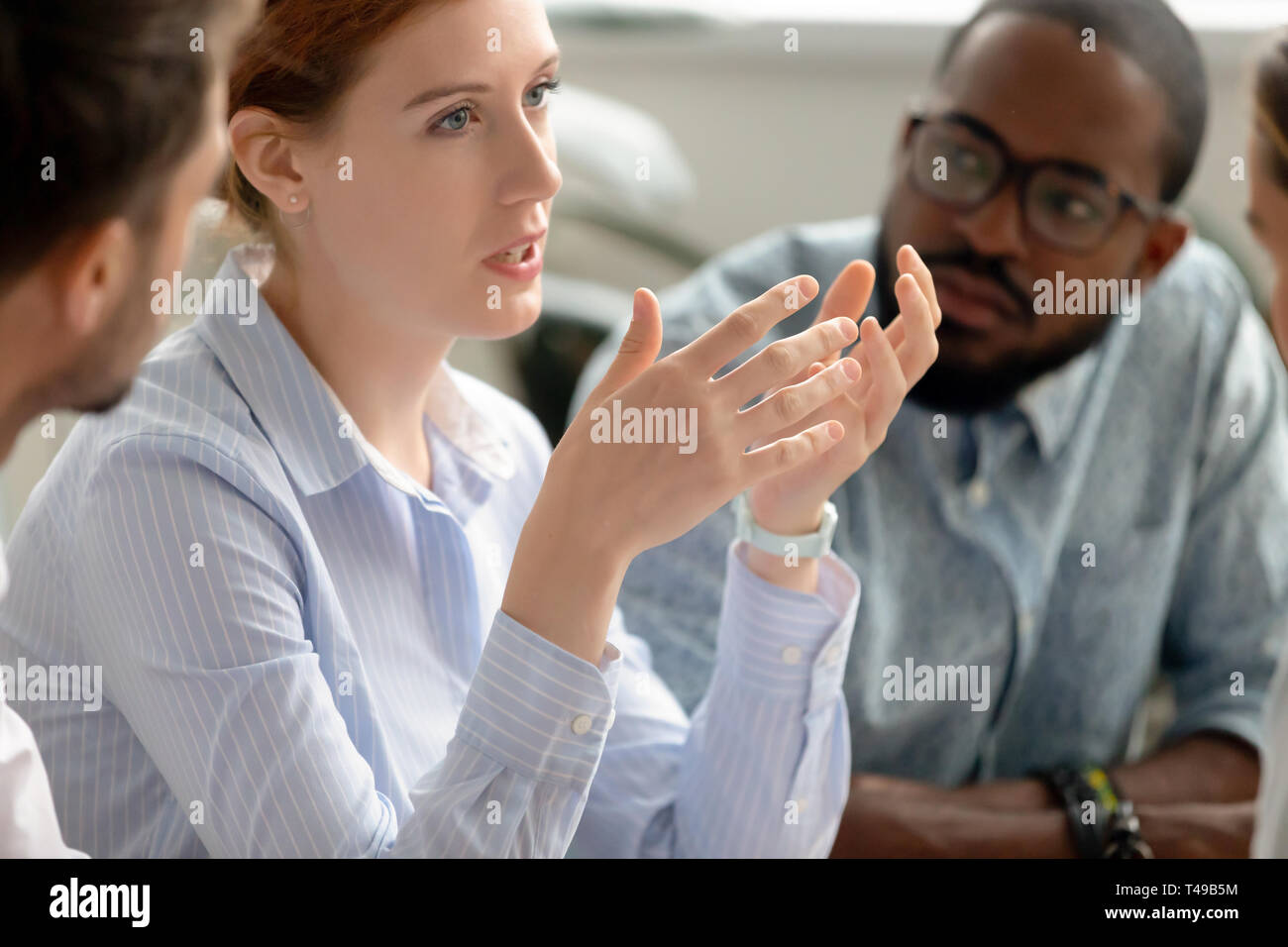 Negotiator team hi-res stock photography and images - Alamy