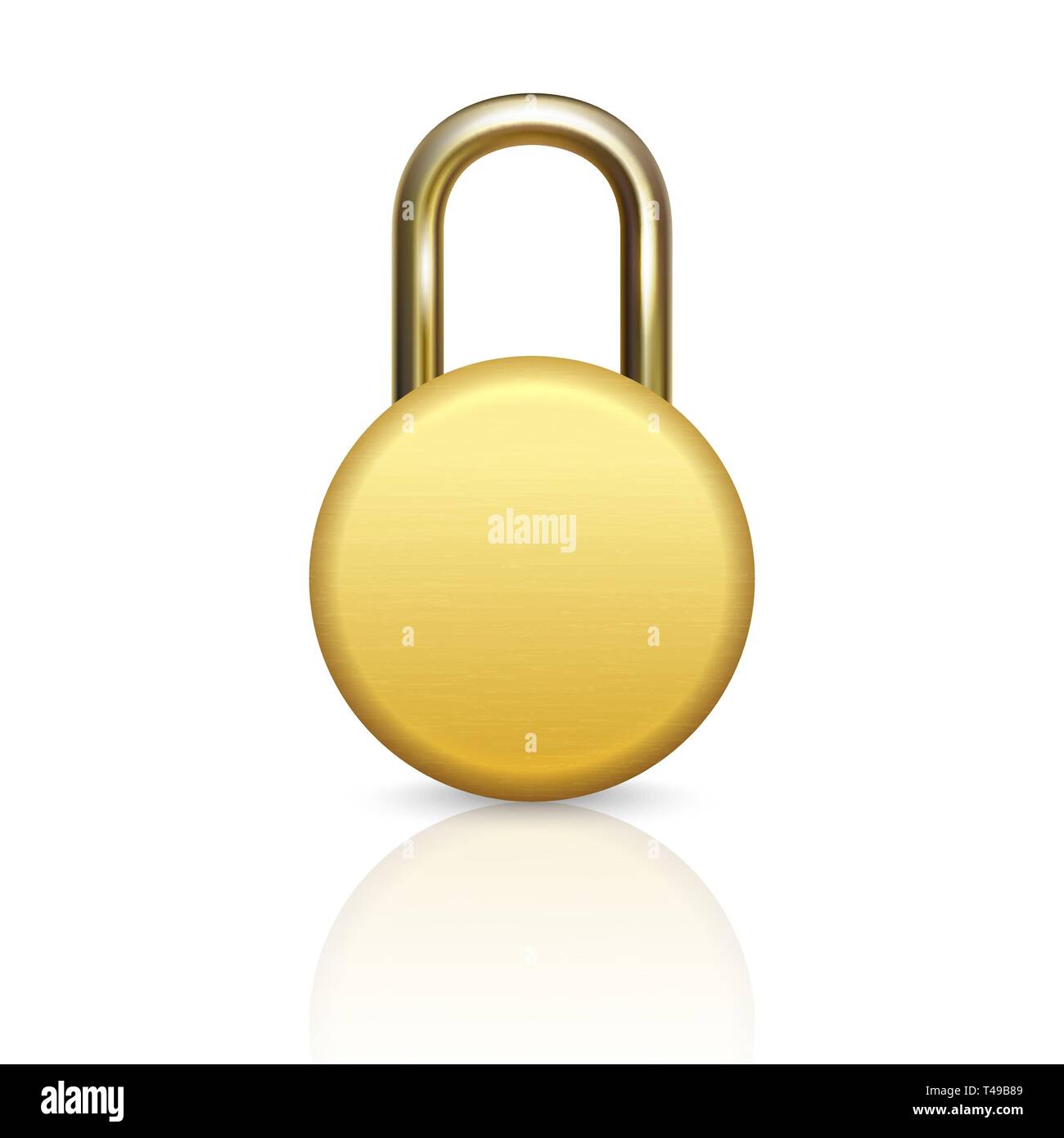 Paste Icon Award Golden Lock