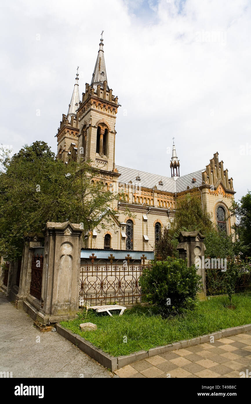 Batumi Cathedral of the Blessed Virgin. Georgia Stock Photo - Alamy