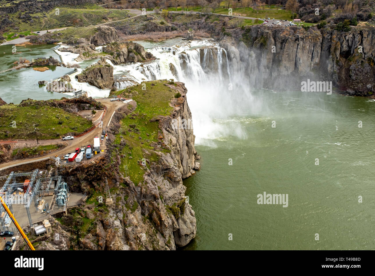 Aerial view snake river canyon hi-res stock photography and images - Alamy