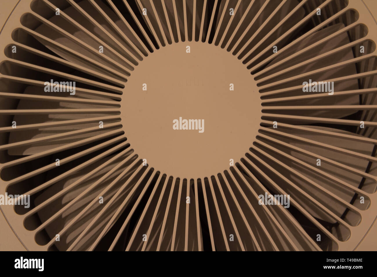 Fan of the air purifier Stock Photo - Alamy