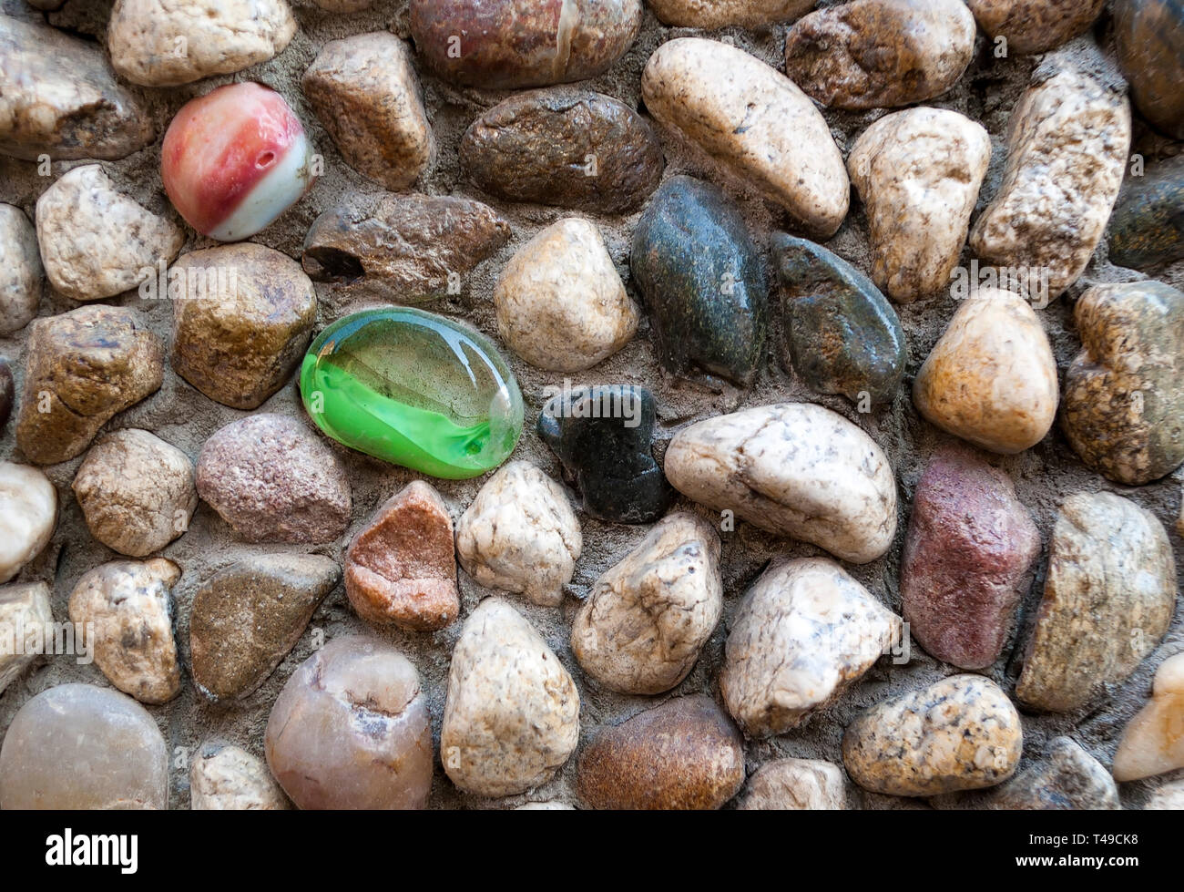 Pebble mosaics hi-res stock photography and images - Alamy