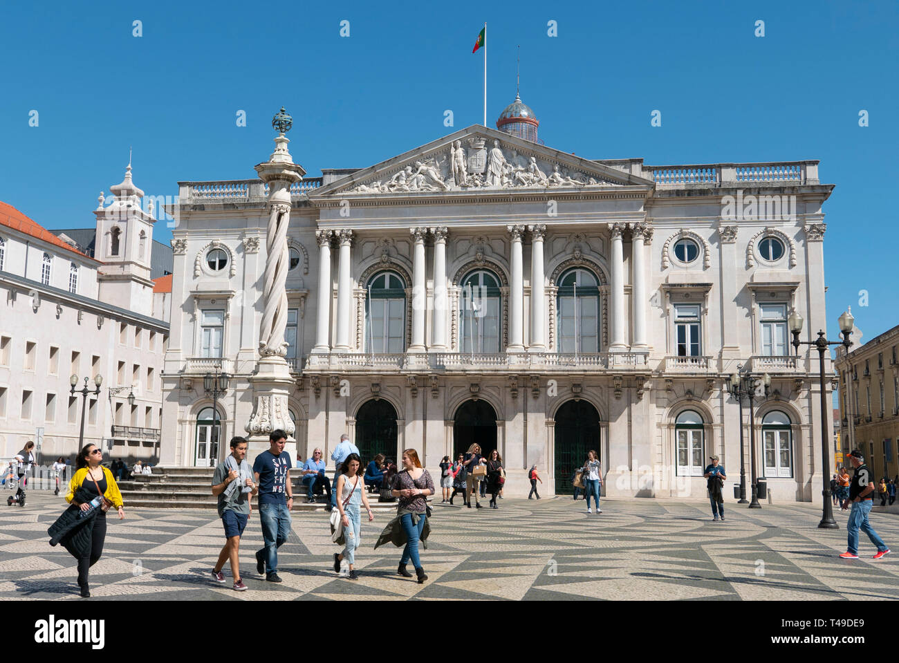 Lisbon Town Hall (Câmara Municipal de Lisboa), Praça do Município ...