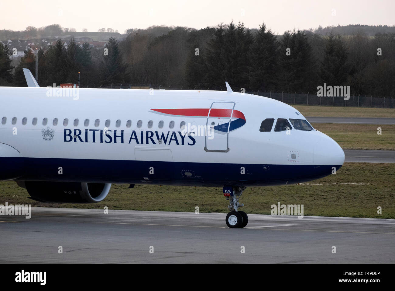 British Airways airplane Stock Photo - Alamy