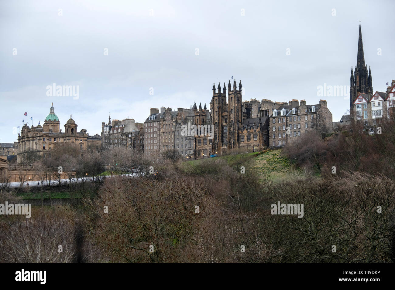 Old Town Edinburgh, Scotland, UK, Europe Stock Photo - Alamy