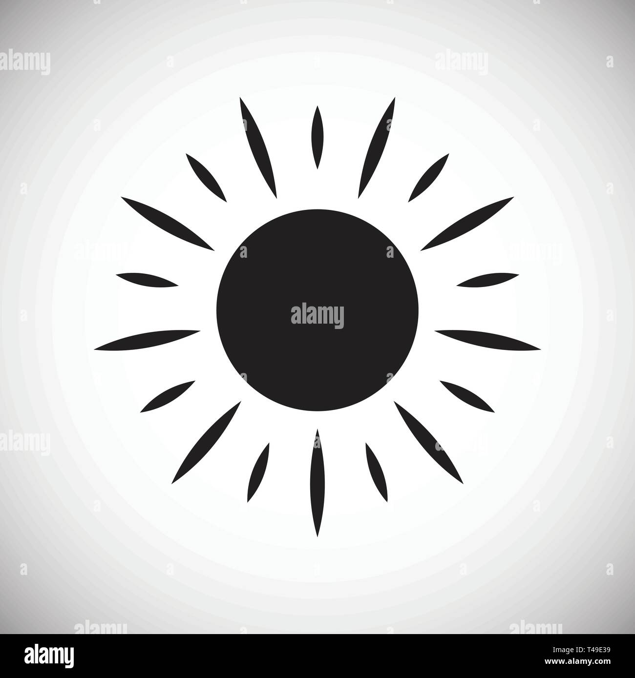 Simple Sun Graphic
