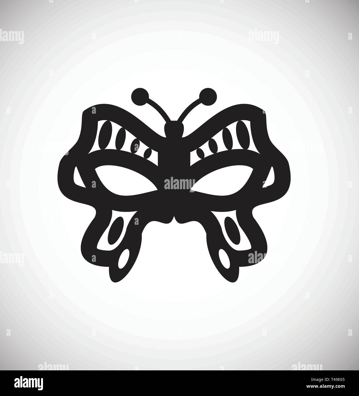 Masks icon on background for graphic and web design. Simple vector sign ...