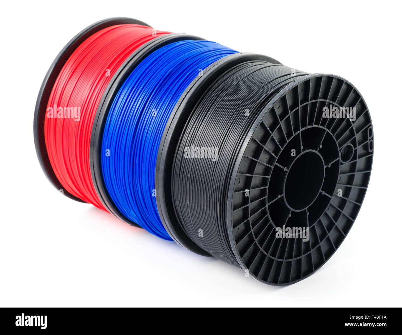 Filament 3d printer, on white background, isolated Stock Photo - Alamy