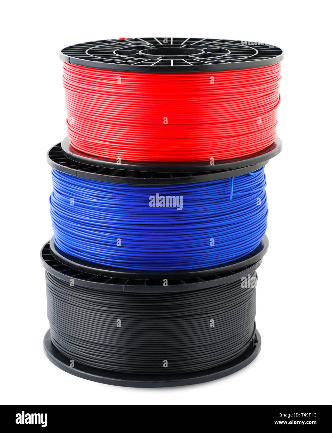 Filament 3d printer, on white background, isolated Stock Photo - Alamy