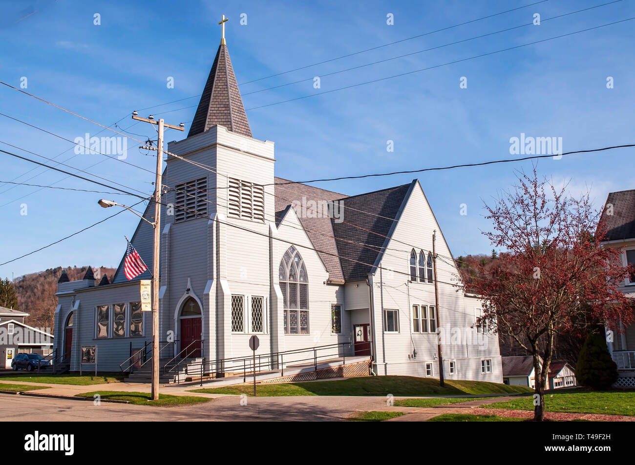 Tidioute presbyterian church hi-res stock photography and images - Alamy