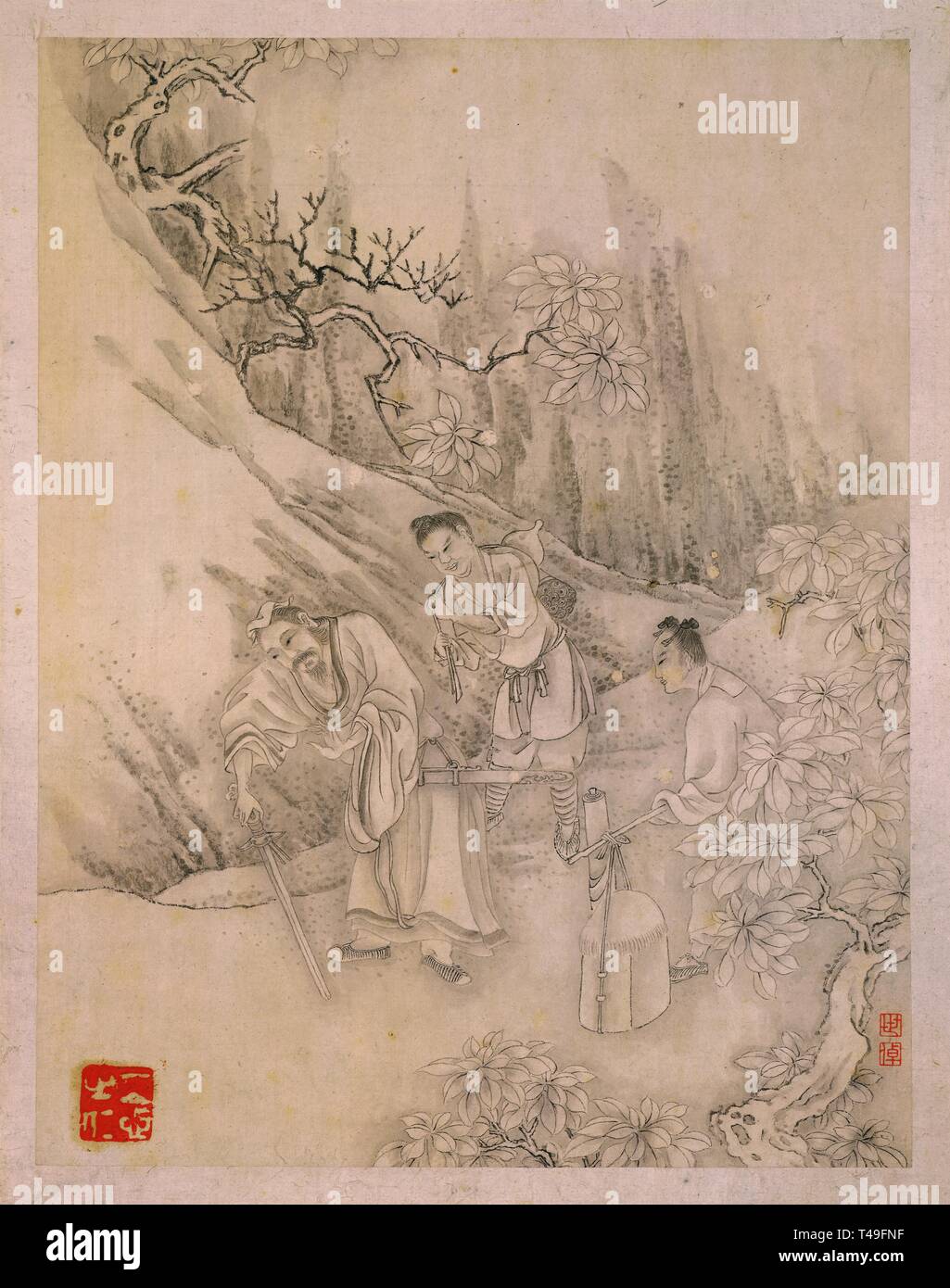 In the Qing Dynasty, Li Shizhen’s "Amazing Victory Atlas" mainly ...