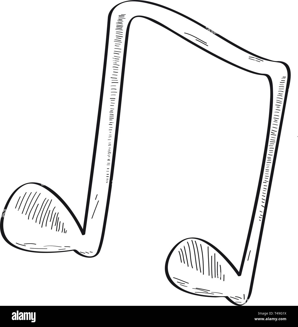 Beamed note hi-res stock photography and images - Alamy