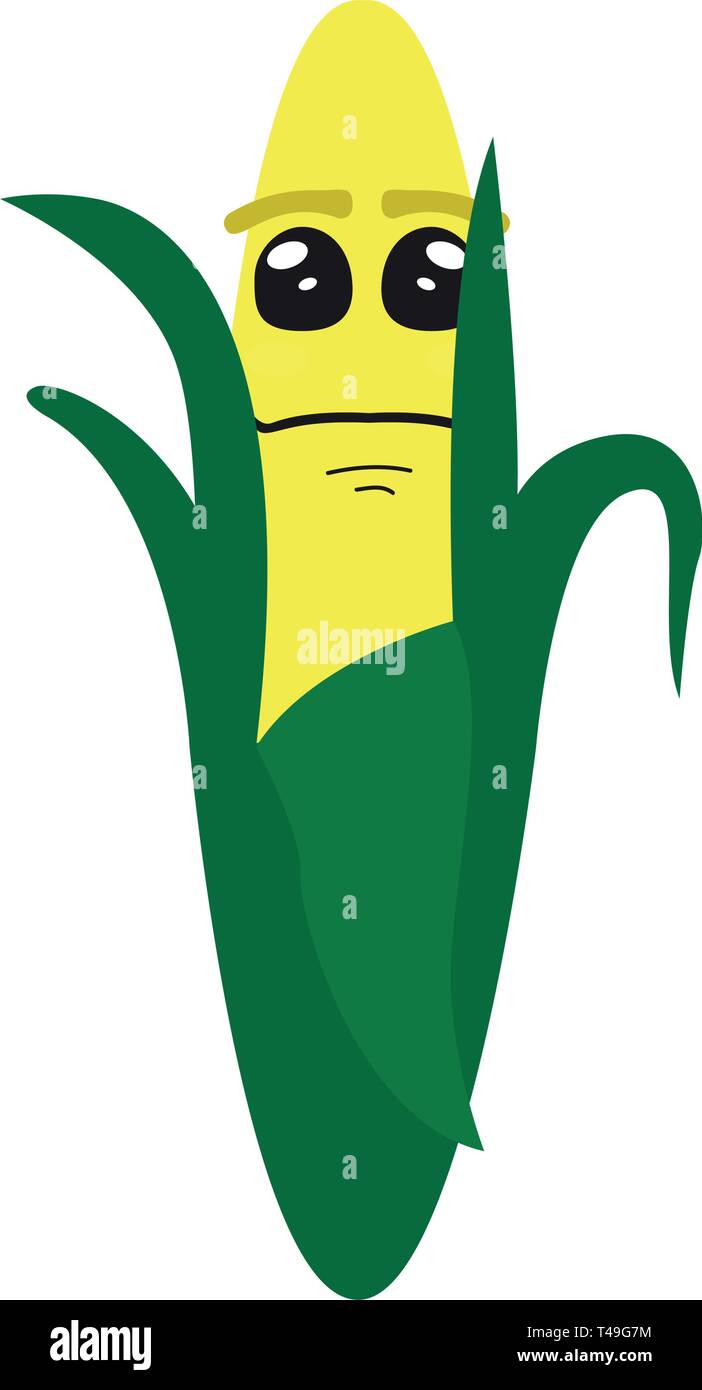 Corn cartoon Stock Vector Images - Alamy