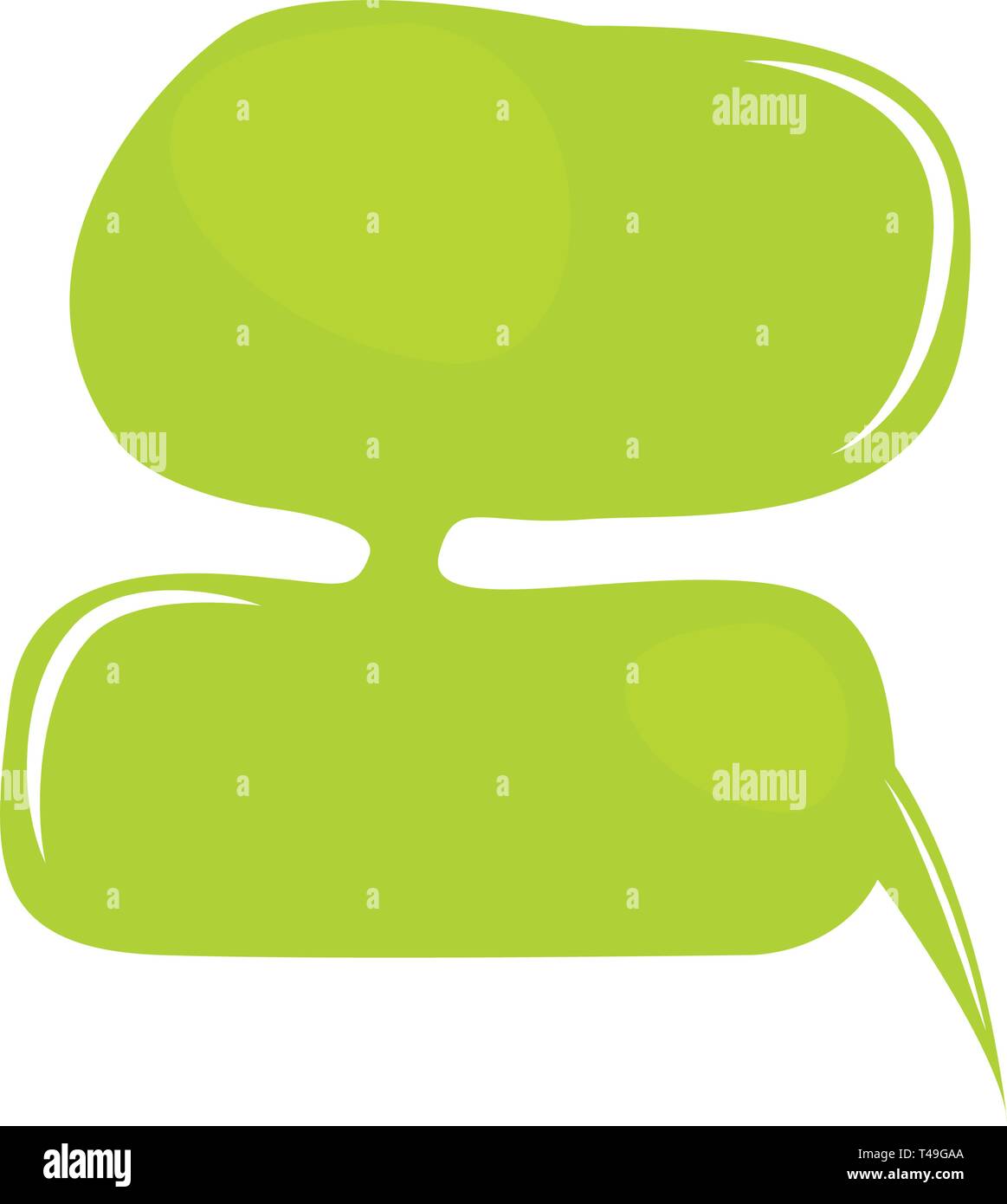 Isolated comic bubble chat Stock Vector Image & Art - Alamy