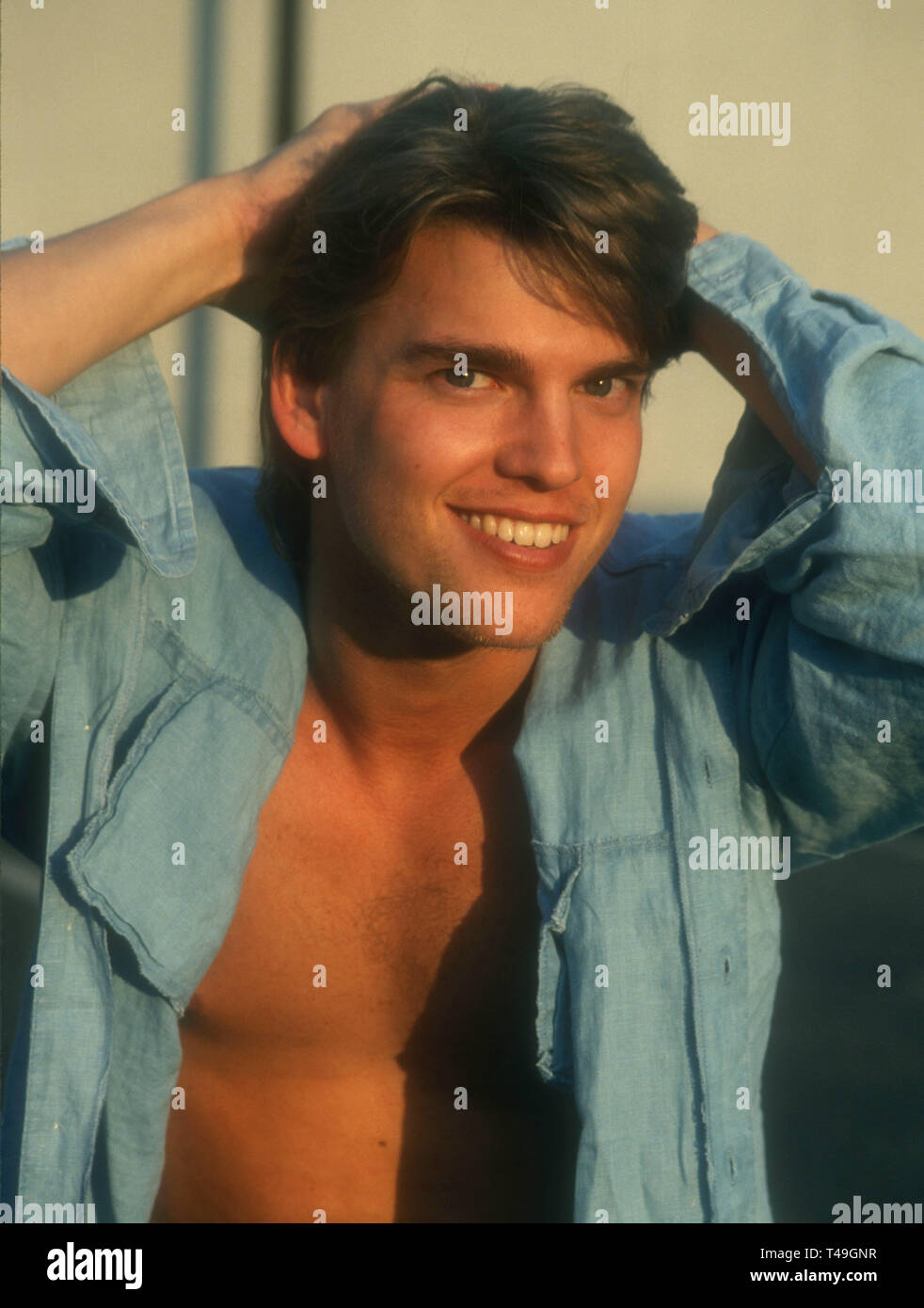 Los Angeles, California, USA 20th March 1884 (Exclusive) Kevin Makowski poses at a photo shoot ...