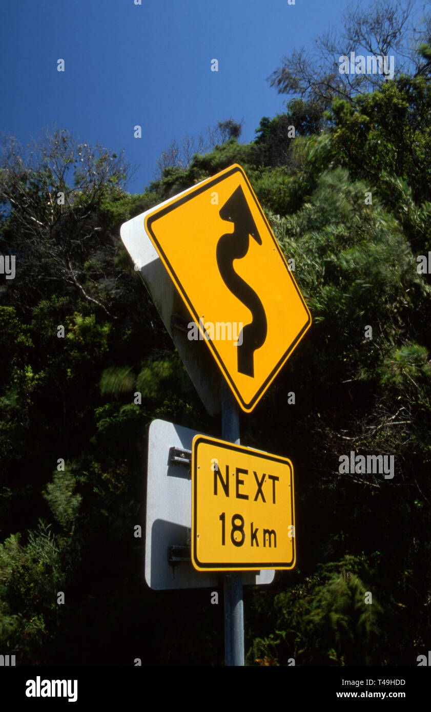 Australian road signs hi-res stock photography and images - Alamy