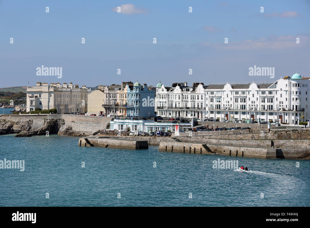 Waterfront, Plymouth, Devon UK Stock Photo - Alamy