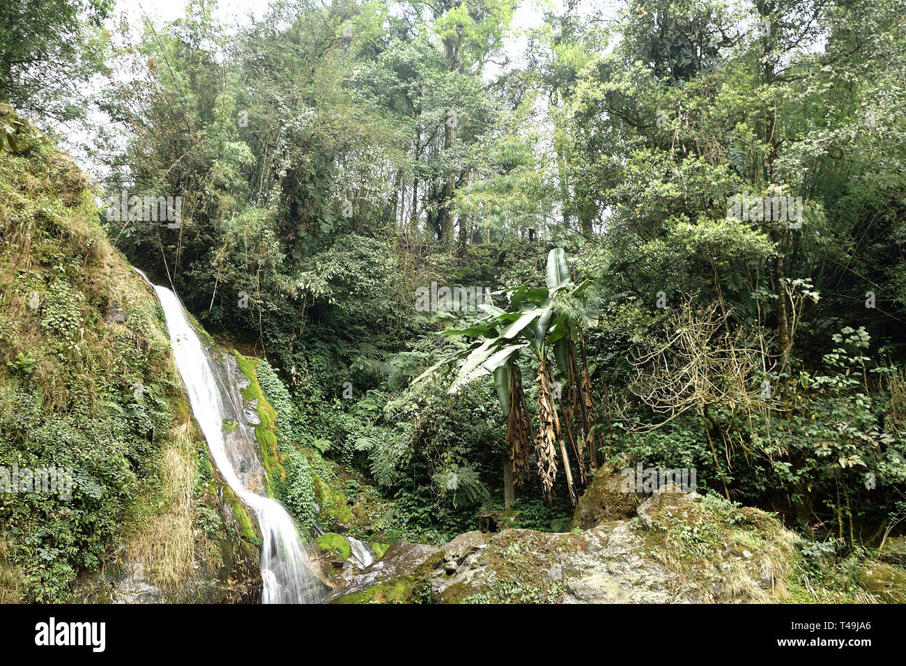 beautiful landscape of north Sikkim Stock Photo - Alamy