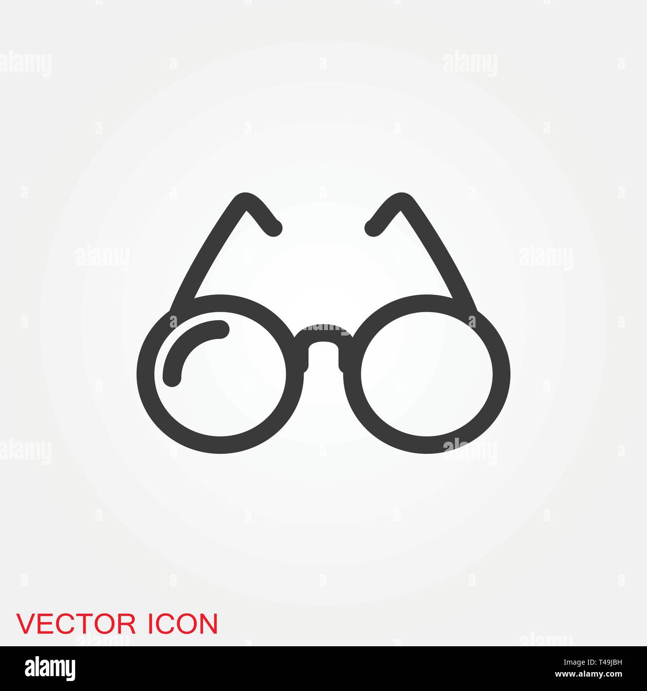 Sunglasses Icon vector sign symbol Stock Vector Image & Art - Alamy