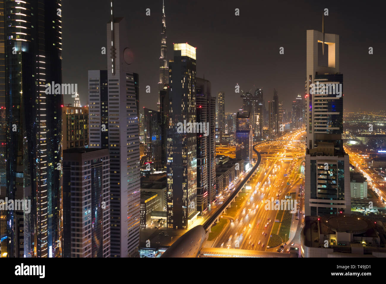City view in Dubai Stock Photo - Alamy