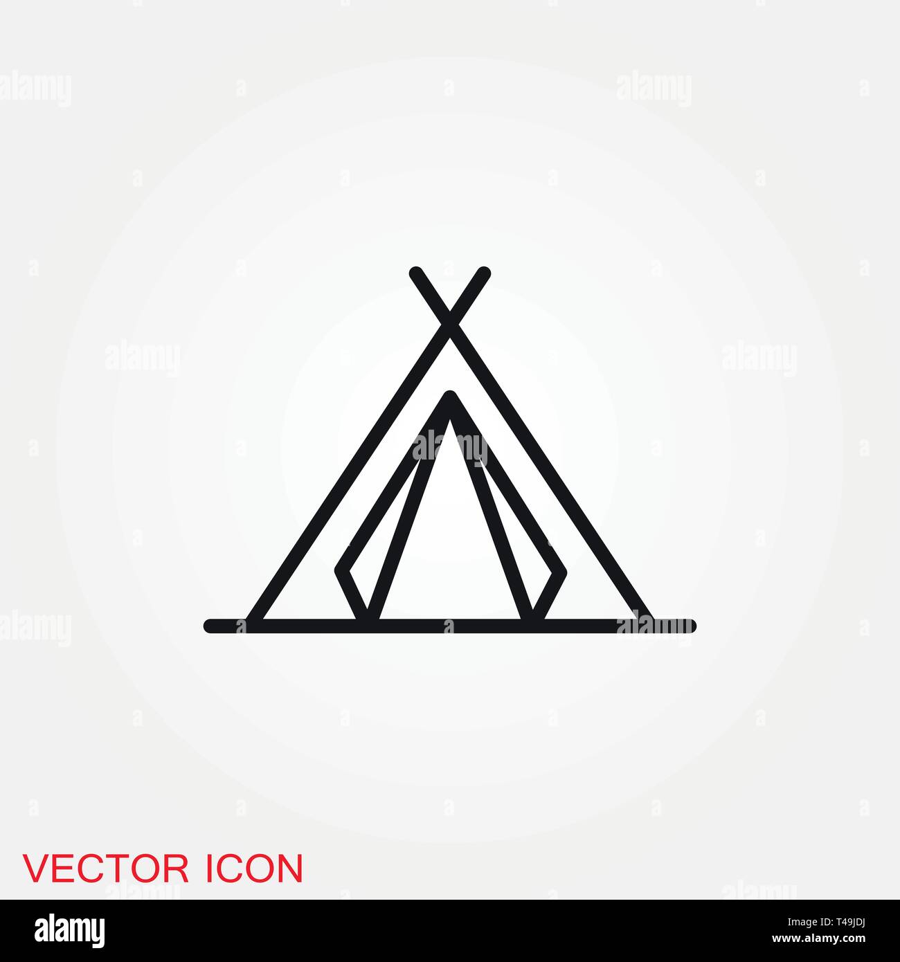 Camping Tent Icon