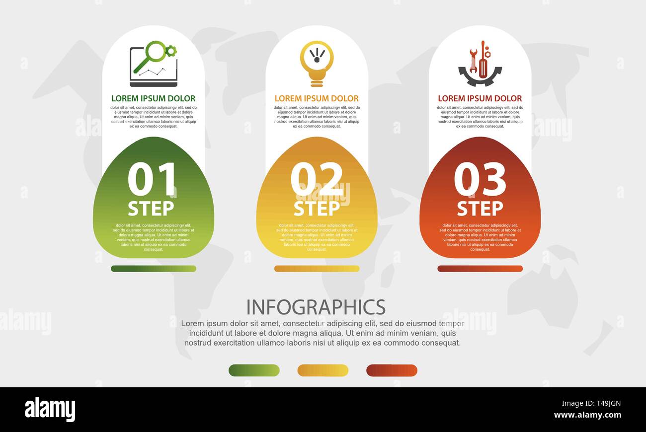 Modern 3D vector illustration.Timeline process chart infographic ...