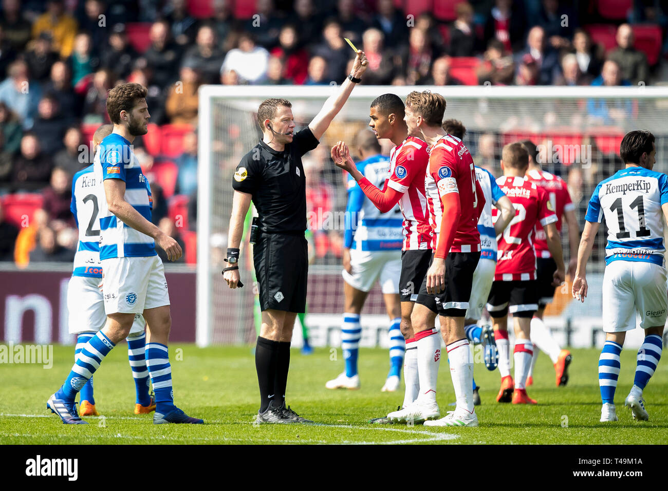 Eindhoven, Netherlands. 14th Apr, 2019. Dutch Eredivisie Season 2018 ...