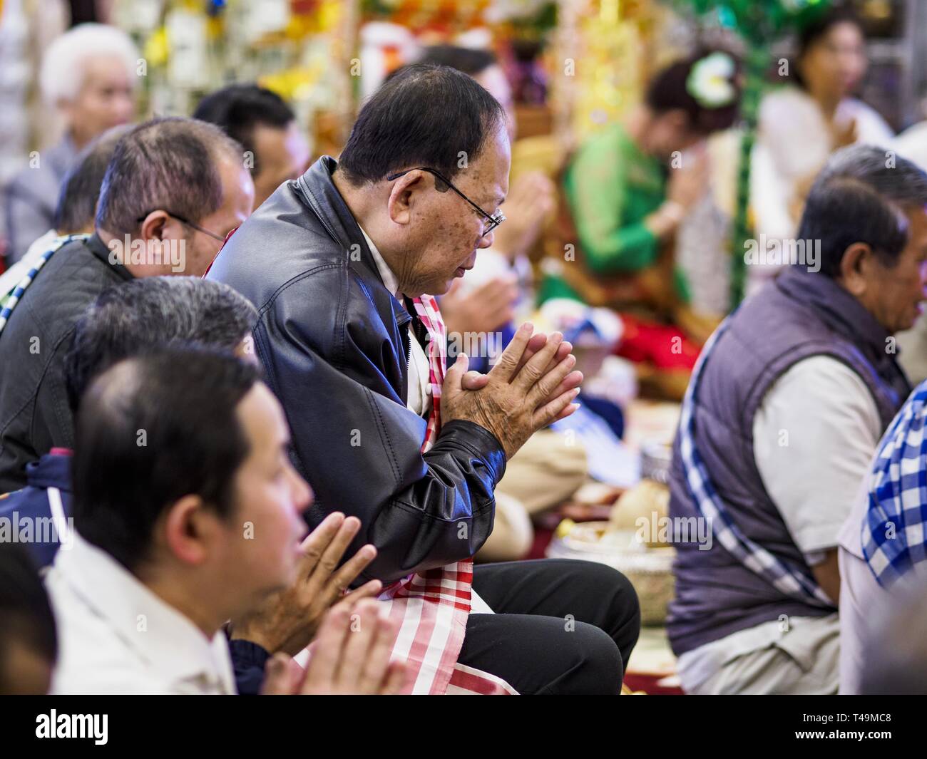 Buddhist communities hi-res stock photography and images - Alamy