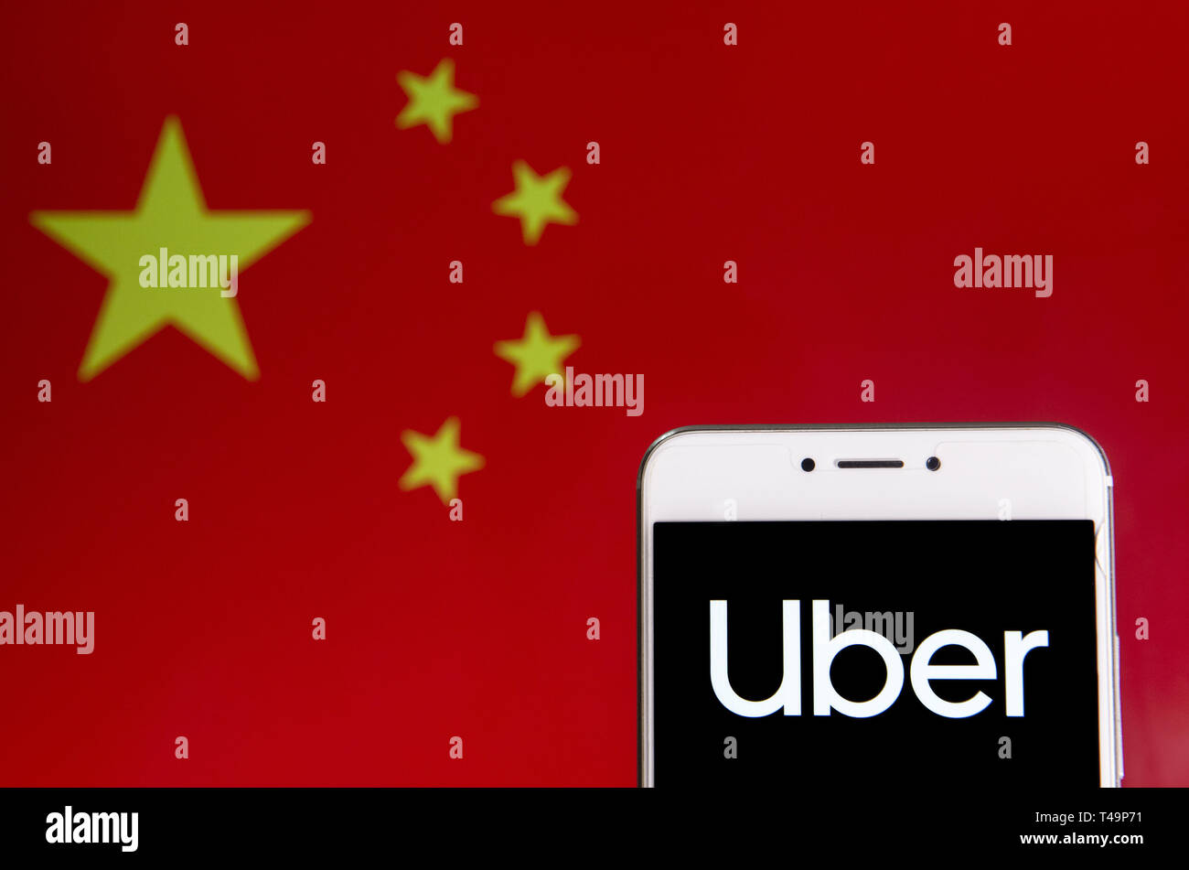 Hong Kong. 6th Apr, 2019. In this photo illustration a American online ...
