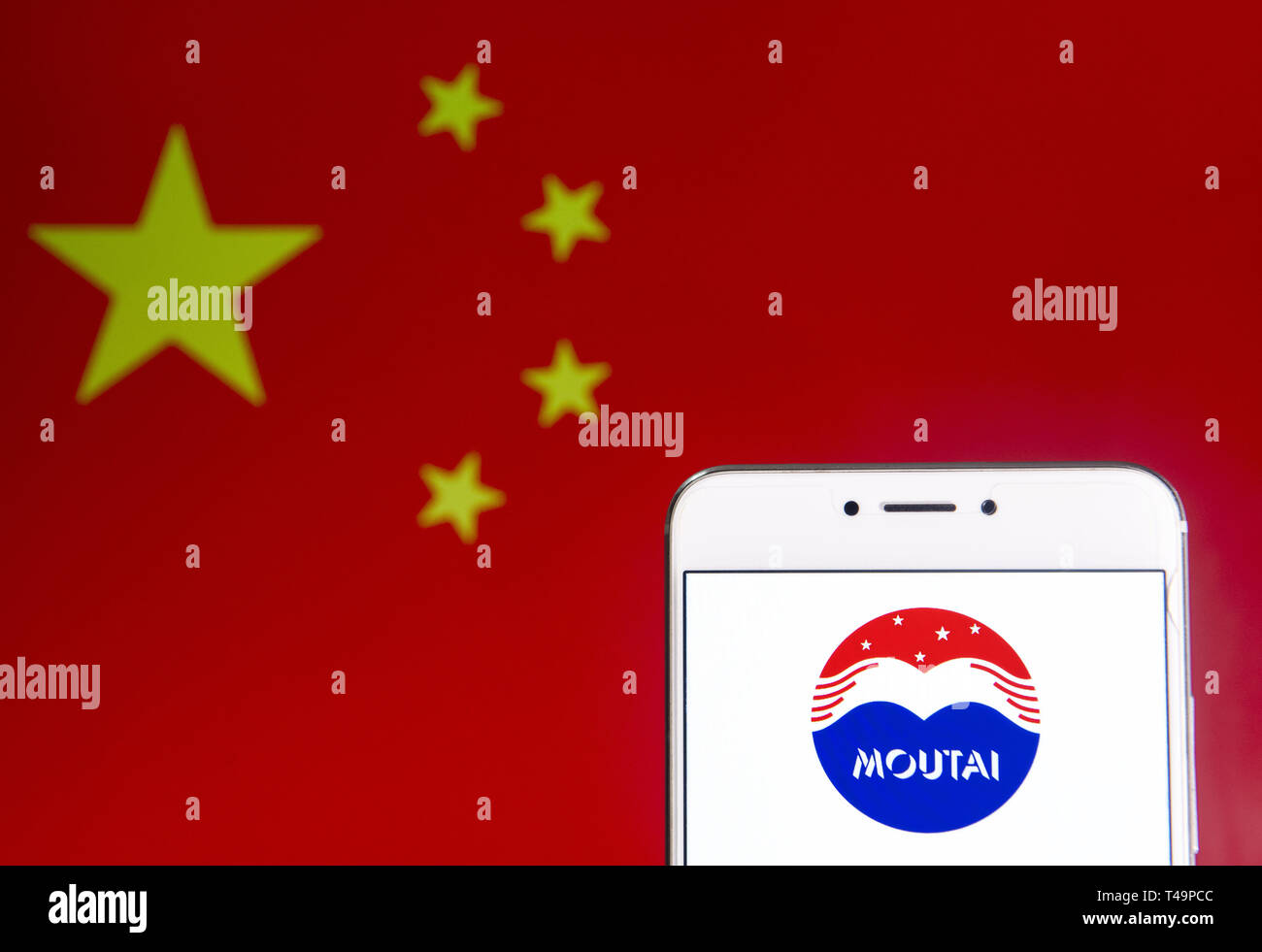 Hong Kong. 6th Apr, 2019. In this photo illustration a distilled ...